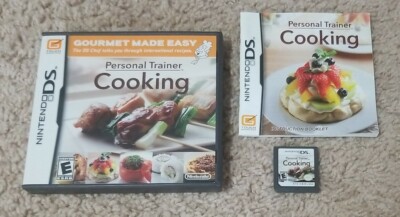 Personal Trainer: Cooking (Nintendo DS, 2008) NOT FOR RESALE Version ...