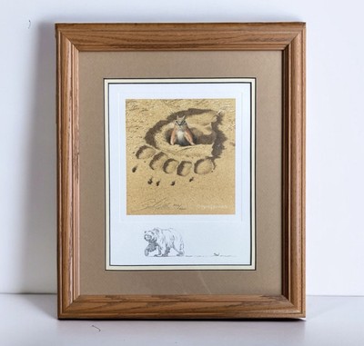 Bev Doolittle “No Respect” Framed & Matted Litho Print 16”X14” Signed ...