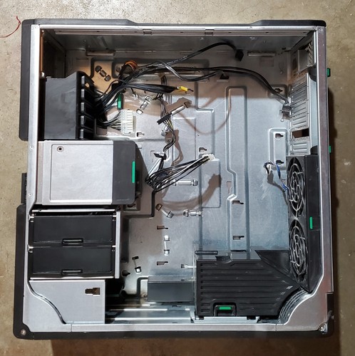 HP Z600 Workstation Case Chassis Barebone Internal Cables and Fans ...