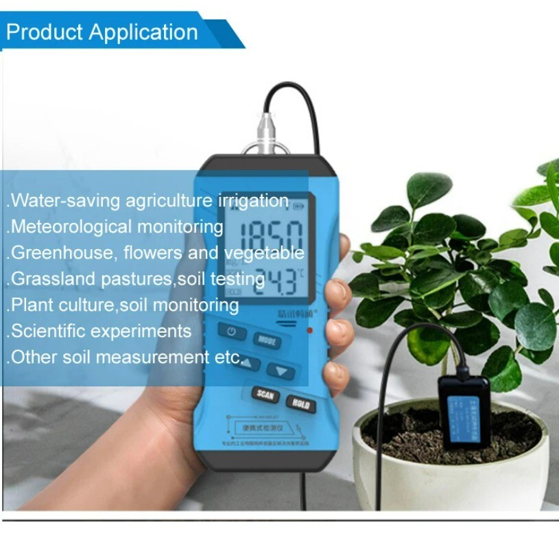 Portable Soil Analyzer 5 in 1 Soil Testing Equipment Agriculture NPK ...