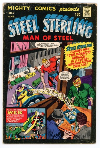 MIGHTY COMICS Presents Steel Sterling - Man of Steel #46 (Radio Comics ...