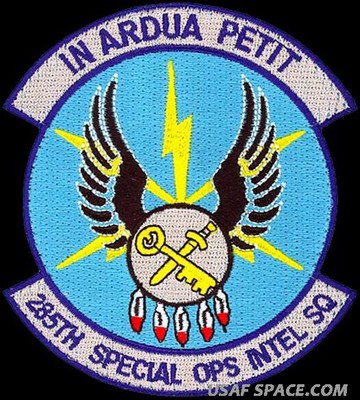 USAF 285th SPECIAL OPERATIONS INTEL SQ -Will Rogers ANGB, OK- ORIGINAL ...
