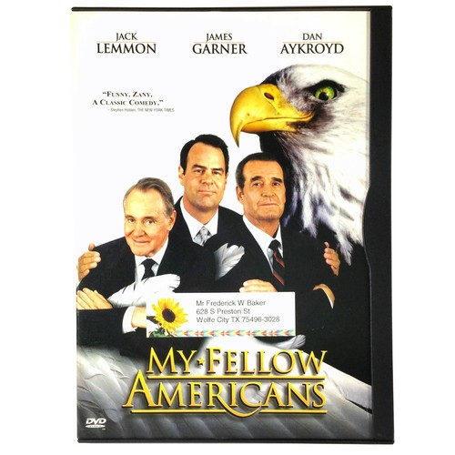 My Fellow Americans (DVD, 1996, Full Screen) Dan Aykroyd James Garner ...