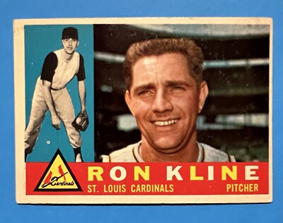 1960 TOPPS - #197 - RON KLINE - ST LOUIS CARDINALS - EX/EXMT | eBay