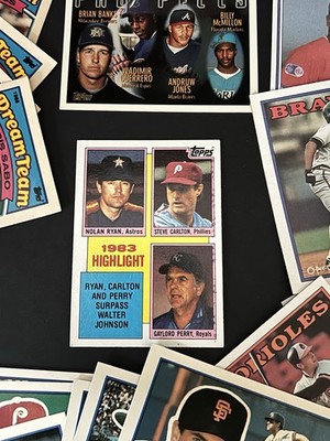 Vintage baseball Mainly Early 1980s / Nolan Ryan / Gaylord Perry ...