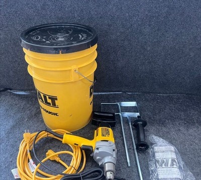 DEWALT DW130VBKT 1/2" Spade Drill Kit with Mixing Pail | eBay