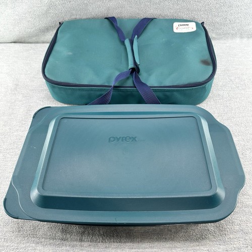 PYREX PORTABLES - 3 Qt. Insulated Food 9 X 13 Casserole Dish Carrier ...