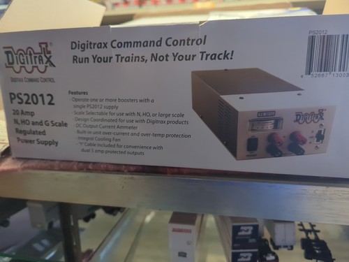 Digitrax DCC Digital2012 20 Amp N ho And G Scale Regulated Power Supply ...