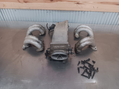 88-91 Corvette C4 TPI Intake Manifold Complete Assembly Set OEM | eBay