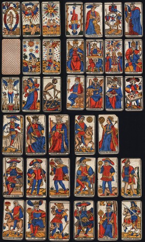 Tarot Tarock Jeu de Cartes Playing Cards Card Game Paris Grimaud 1890 ...