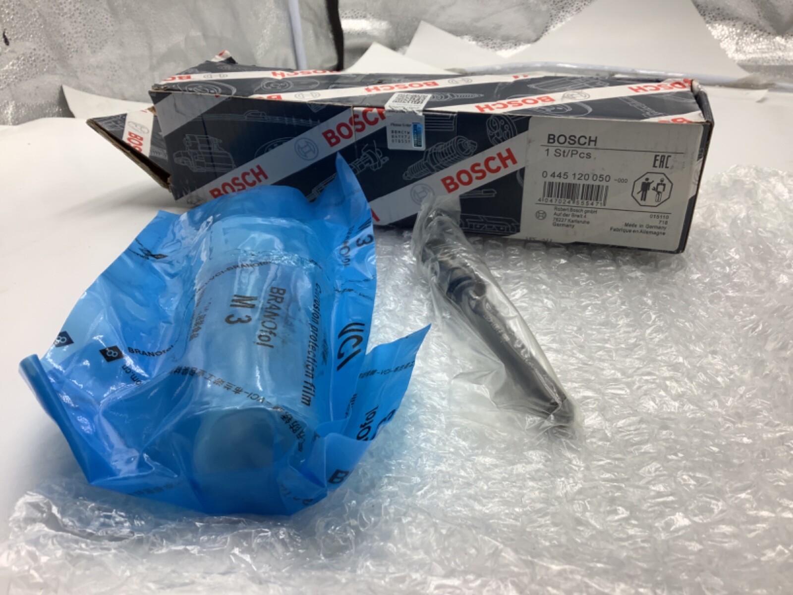 BOSCH 0445120050 Diesel Fuel Injectors for Dodge Ram Cummins 5.9L 03-04 ...