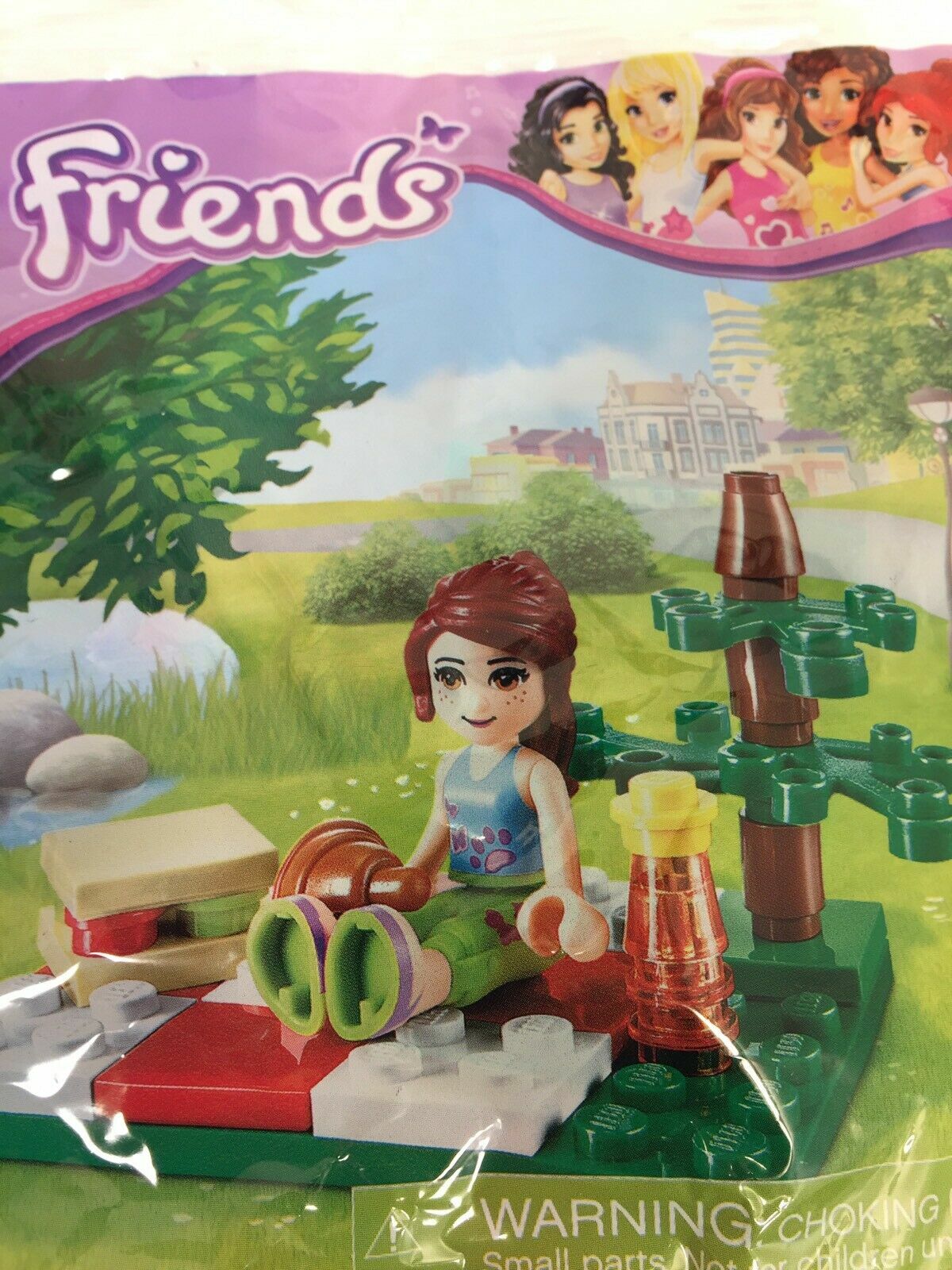 Lego Friends Mia Summer Picnic 33 Piece Ret Model Play Set No 30108 ...