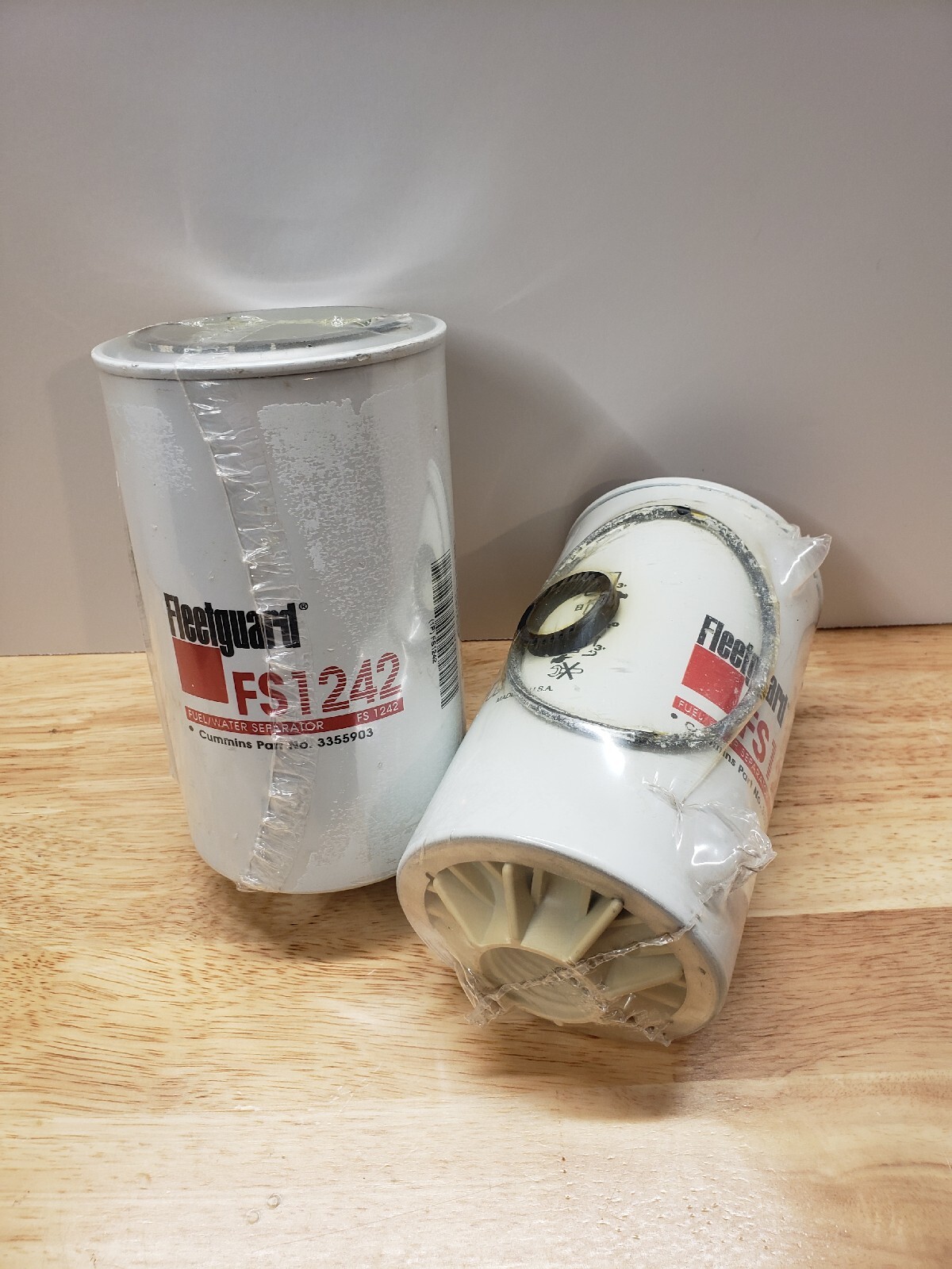 FLEETGUARD FS1242 - Fuel filter cross reference