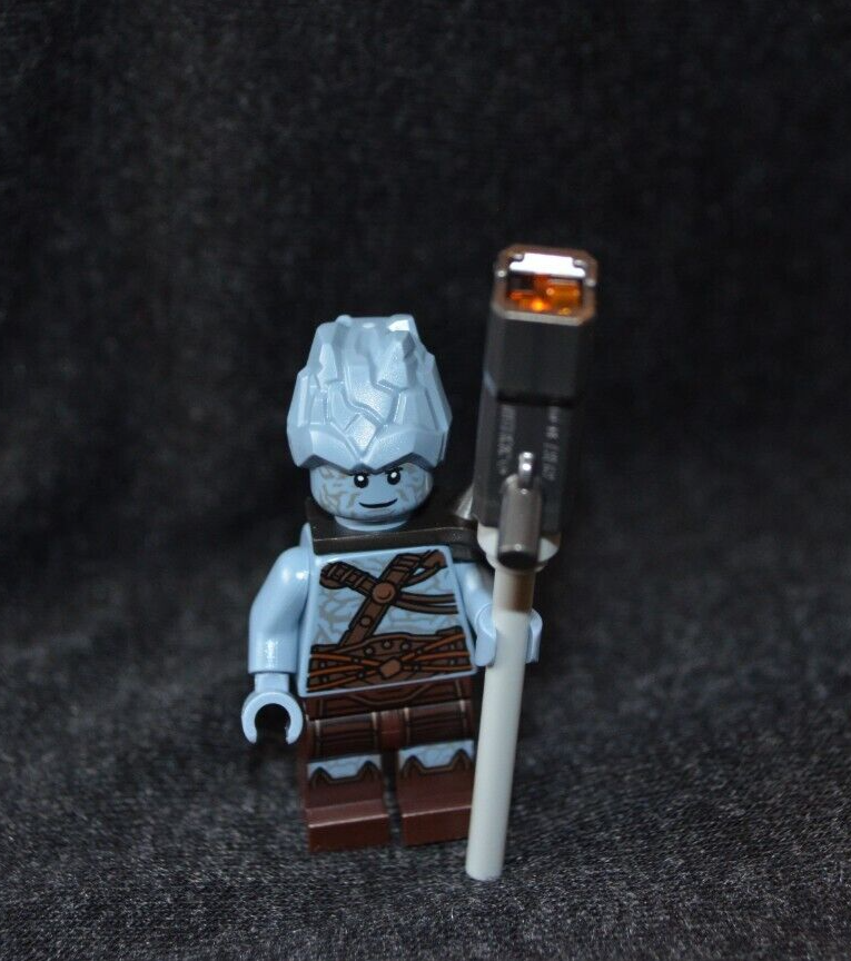 KORG Minifigure w/ Shooting Staff ~ Marvel Superheroes ~ Lego Avengers ...