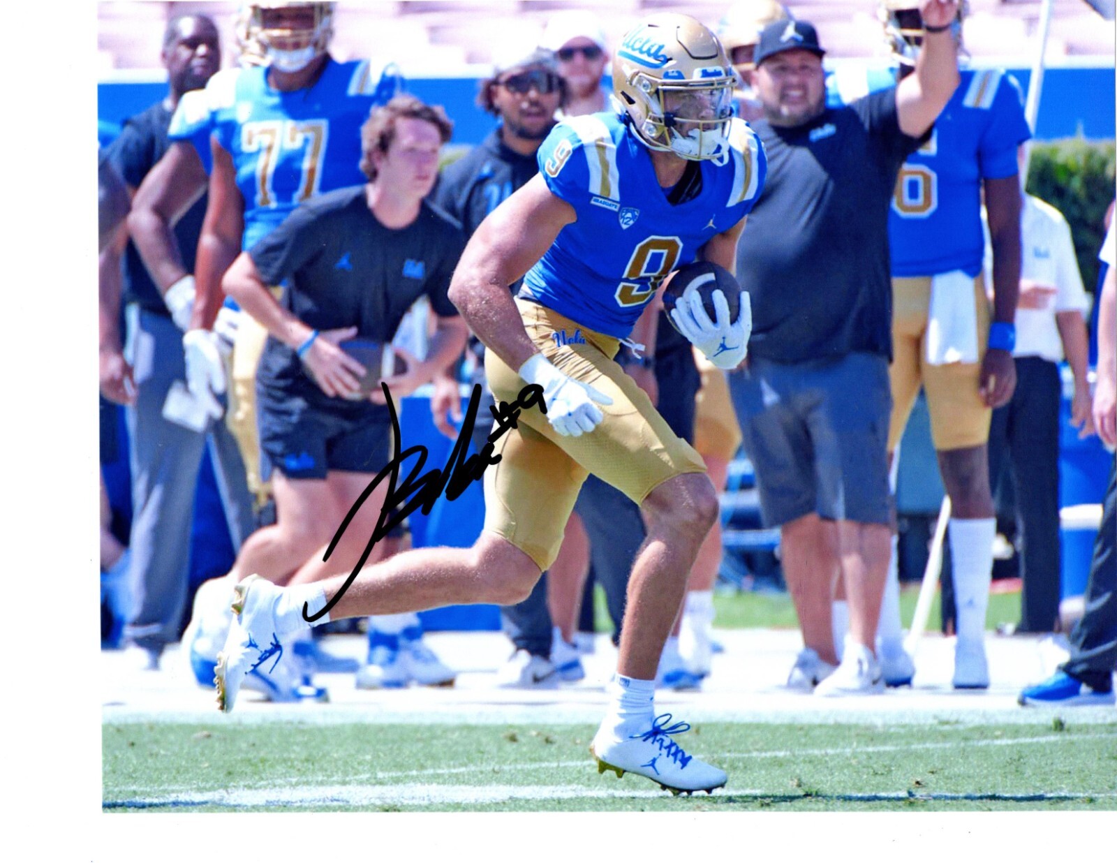 Jake Bobo UCLA Bruins WR signed autograph 8x10 football photo 2023 NFL ...