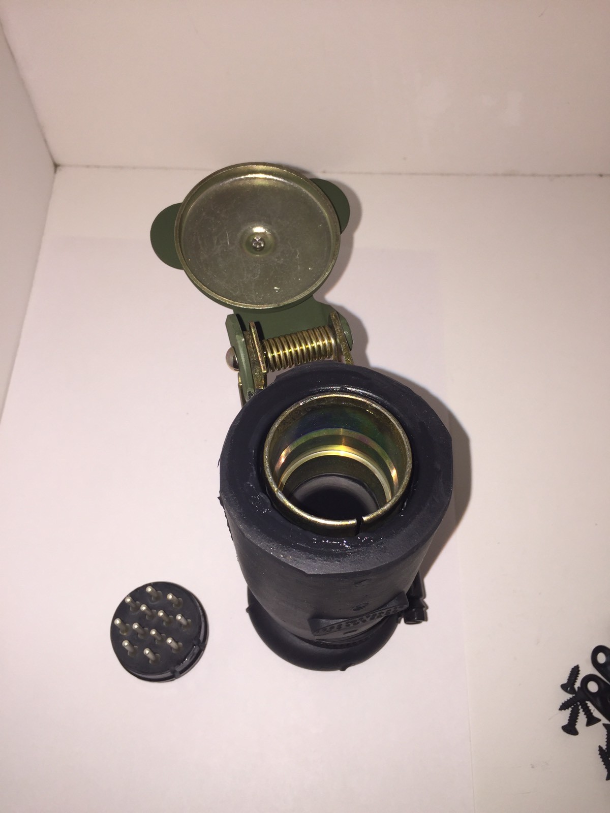 12 Pin to Flat 4 Military Electrical 24V Trailer Plug Connector Cord ...