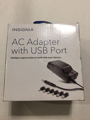 Insignia- AC Adapter - Black | eBay