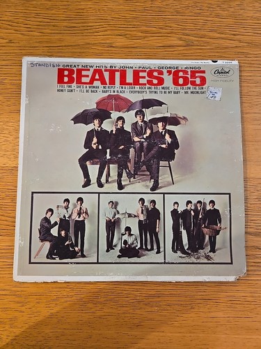 The Beatles - Beatles 65 LP - 1965 Apple Rec. ST 2228 VINYL McCartney ...