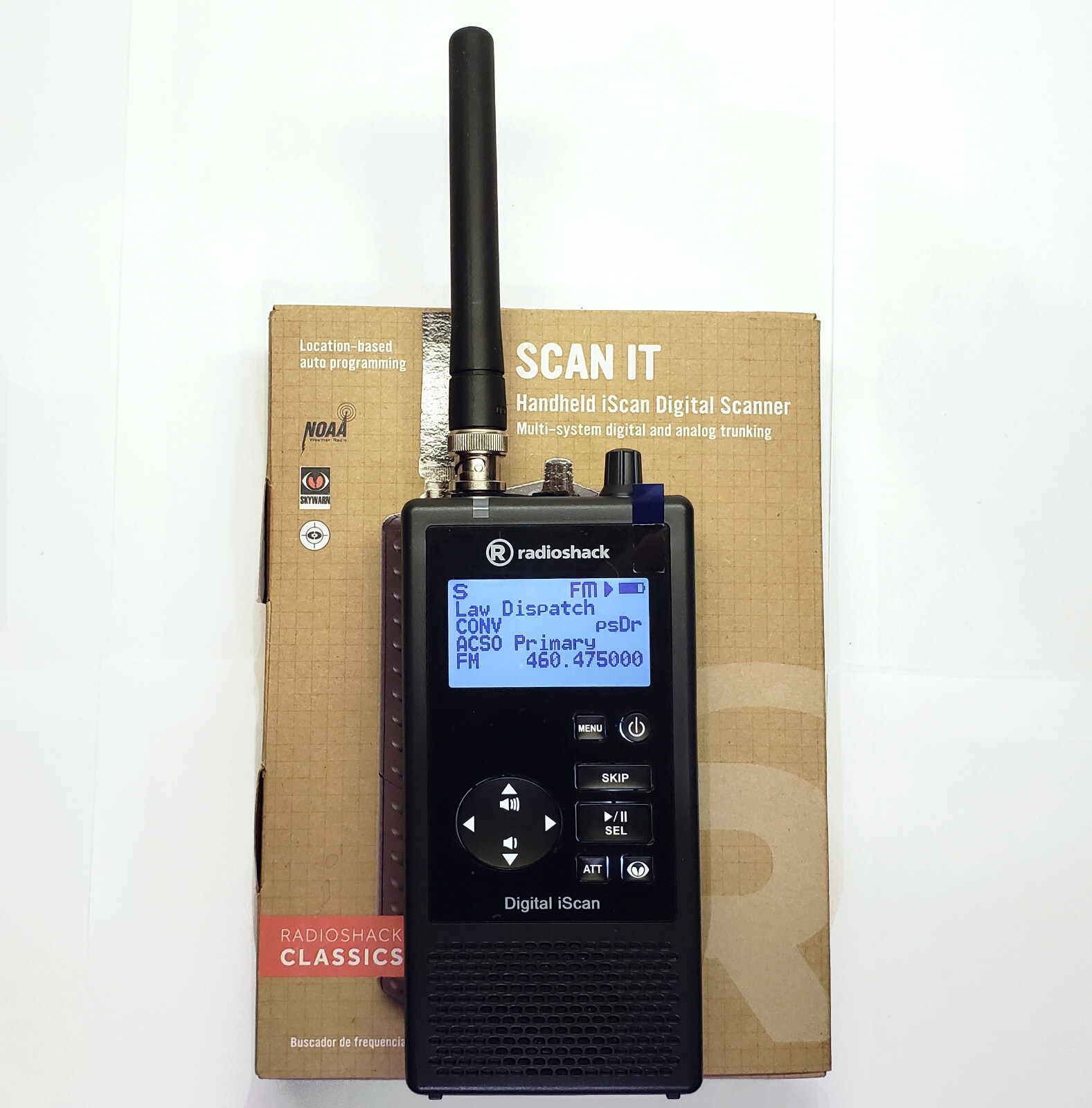 Radio Shack Pro 668 P25 Phase 1/2 Digital Radio Scanner | eBay