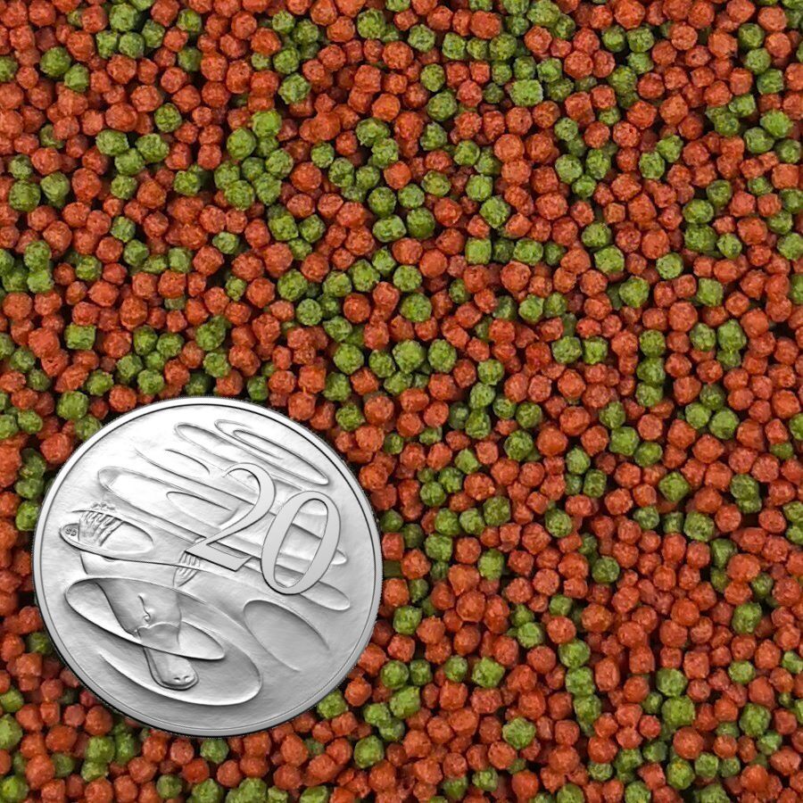 Goldfish Koi Cichlid Fish Food Pellets AquaSnax 4.5kg 2mm Premium ...