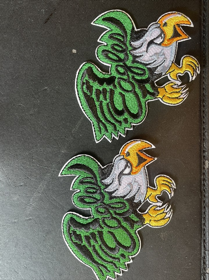 (2) Philadelphia Eagles Vintage Embroidered Iron On Patches Patch Lot 2.5” | eBay