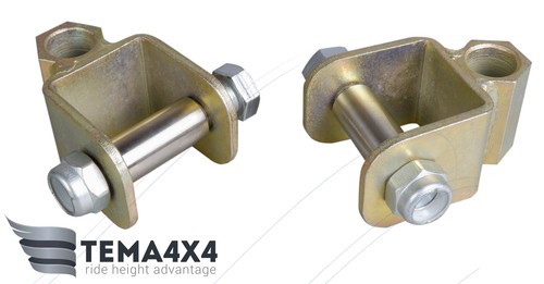 Tema4x4 50mm Rear Shock Extenders for Toyota 4Runner Hilux Land Cruiser ...