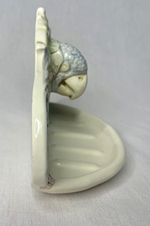 VTG 80s 90s TAP Tacoma Art Pottery David Keyes Bird Soap Dish Holder ...