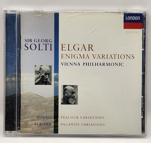 Sir Georg Solti Elgar Enigma Variatons Recording Classical Music CD ...