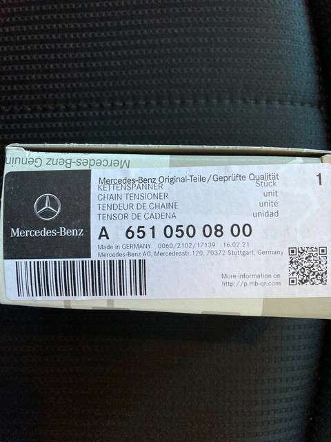 Genuine Mercedes-Benz Om651 Diesel Camshaft Timing Chain Tensioner ...