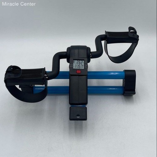 Folding Pedal Exerciser Mini Under Desk Bike - Portable Foot Hand Cycle ...