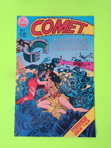 Comet #1 Vol. 1 1983 Red Circle Comics High Grade Comic Book W91-152 | eBay