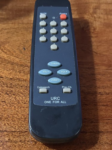 Universal Television TV Remote Control One for All URC Controller 6 ...