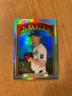 2021 Topps Heritage High Number - Tyler Zuber - #659 Chrome Refractor ...