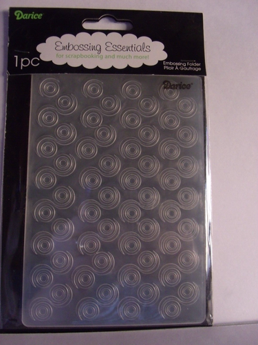 Darice Embossing Folder SWIRL 4 x 6 Inches NEW! Fits most machines! | eBay