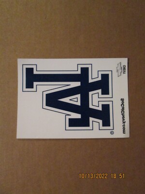 MLB Los Angeles Dodgers Vintage 2006 SGA Chevy Team Logo Window Decal ...