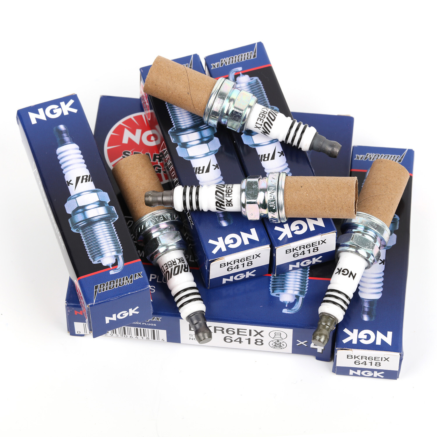 OEM NGK Iridium Spark Plugs BKR6EIX For SUBARU LEGACY BC BC4 06/1991~09 ...