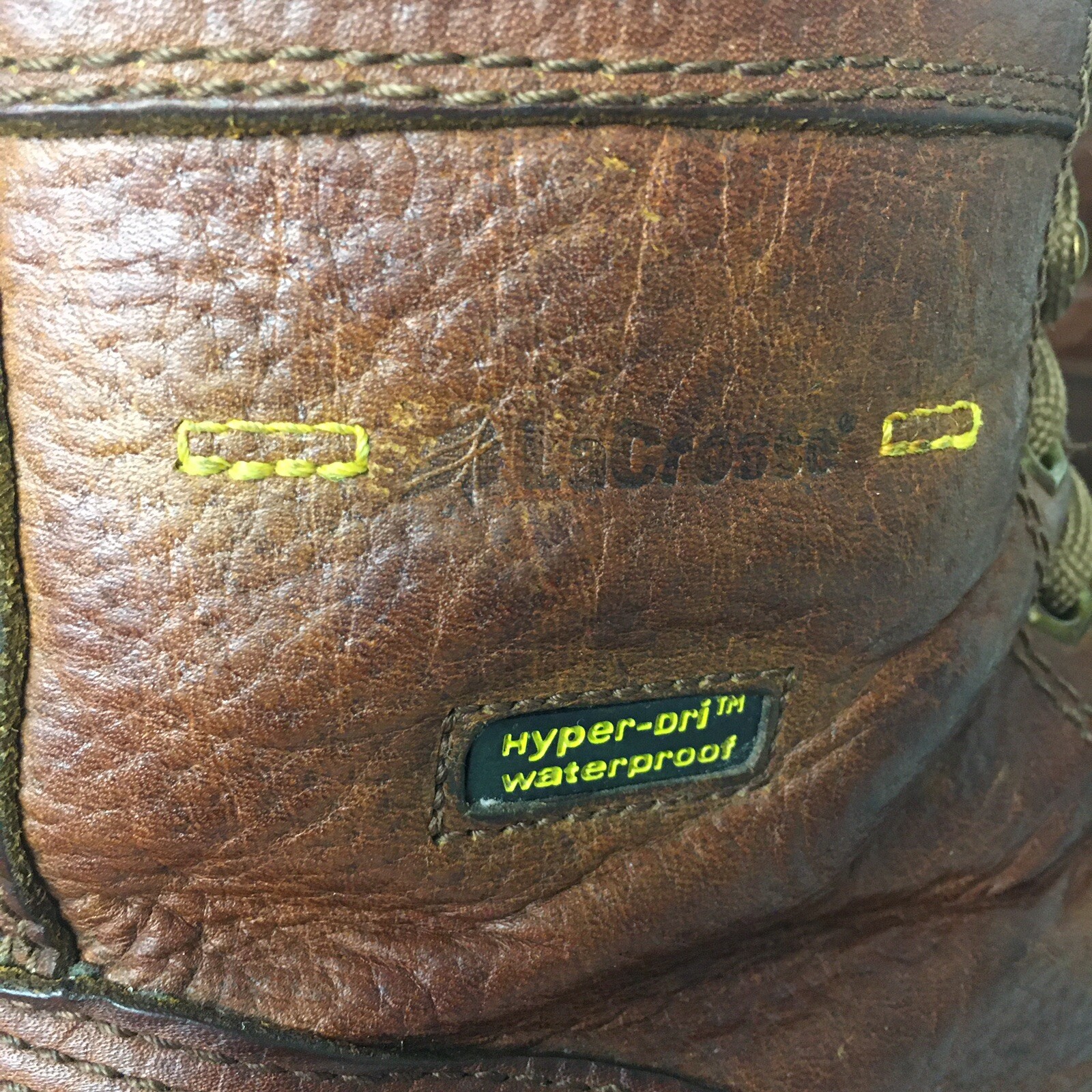 Lacrosse Quad Comfort Boots Hyper dri Waterproof Brown Leather Men's ...