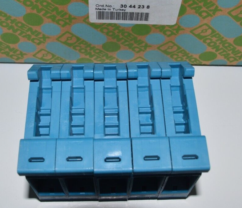 5 (Five) Phoenix Contact UT 35 UT35 BU DIN Rail Terminal Blocks Brand ...