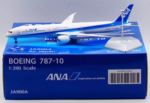 SQ Wings L2036 ANA All Nippon Airway Boeing 787-10 JA900A Diecast 1/200 ...