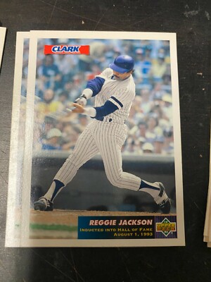 Reggie Jackson 1993 Upper Deck Clark Bar #C1 | eBay