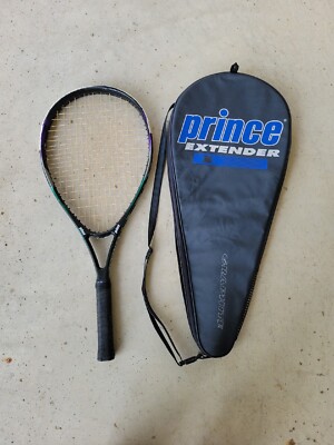 PRINCE Synergy Extender Tennis Racquet 4 1/4 Grip + Case | eBay