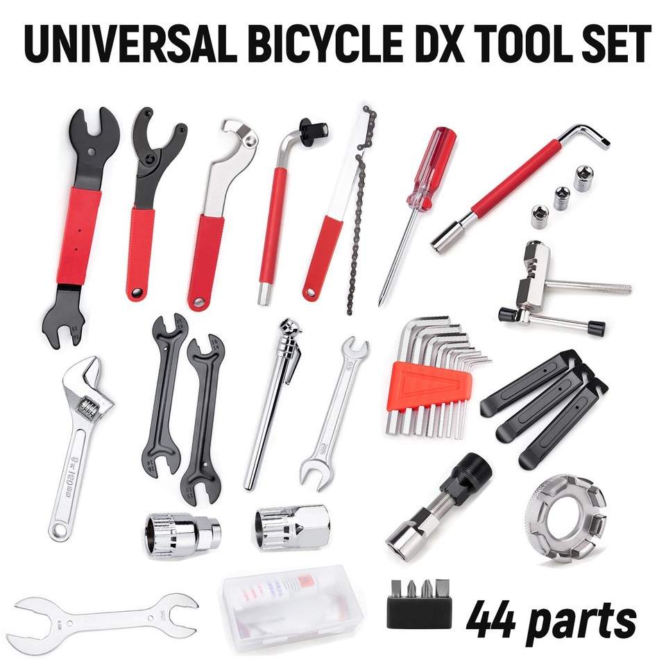 44pcs Professional Bike Repair Tool Kit, Quality Bicycle Maintenance ...