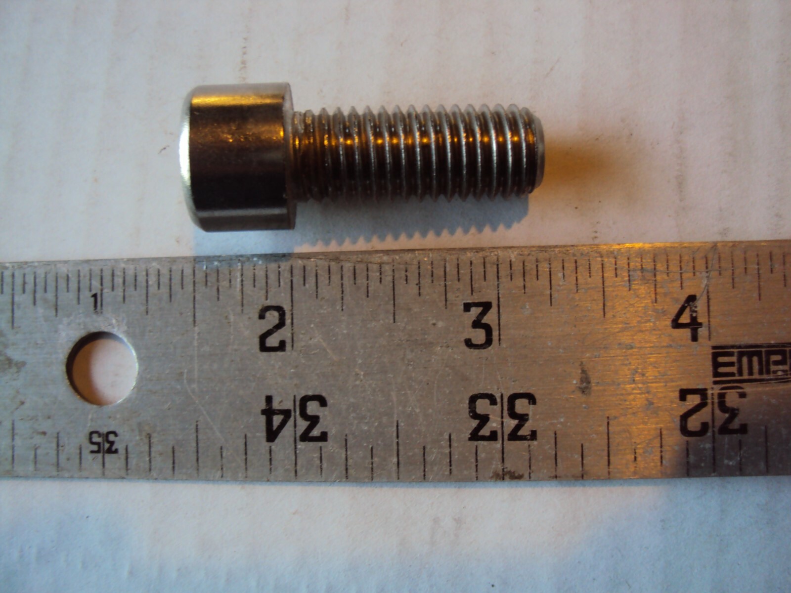 50 pcs DIN 912 A4-80 M12X30 Hex Socket Cap Screws w/Full Thread ...