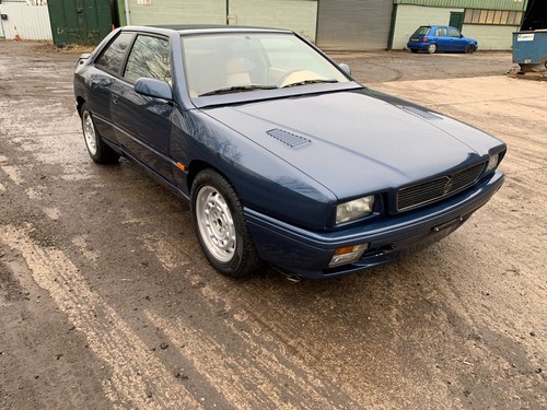1995 Maserati Ghibli 2.8 Manual ABS AM336 LHD project salvage barn find ...