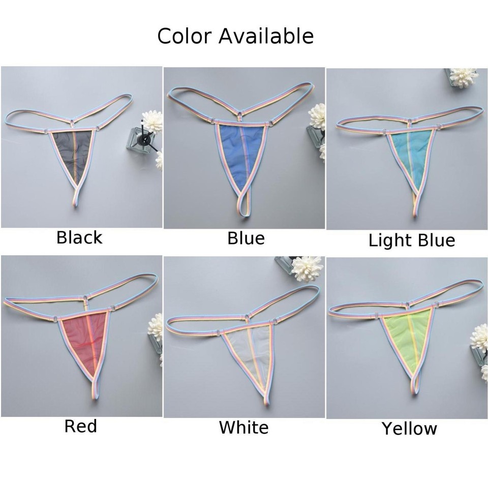 Enjoyment Unleashed Couple Temptation Thong String in Sheer See Through Style | eBay UK