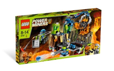 *BRAND NEW and FACTORY SEALED* LEGO POWER MINERS 8191 Lavatraz (2010 ...