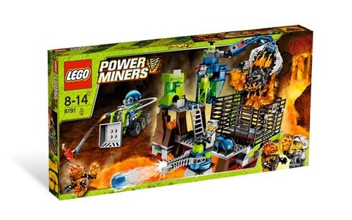 *BRAND NEW and FACTORY SEALED* LEGO POWER MINERS 8191 Lavatraz (2010 ...