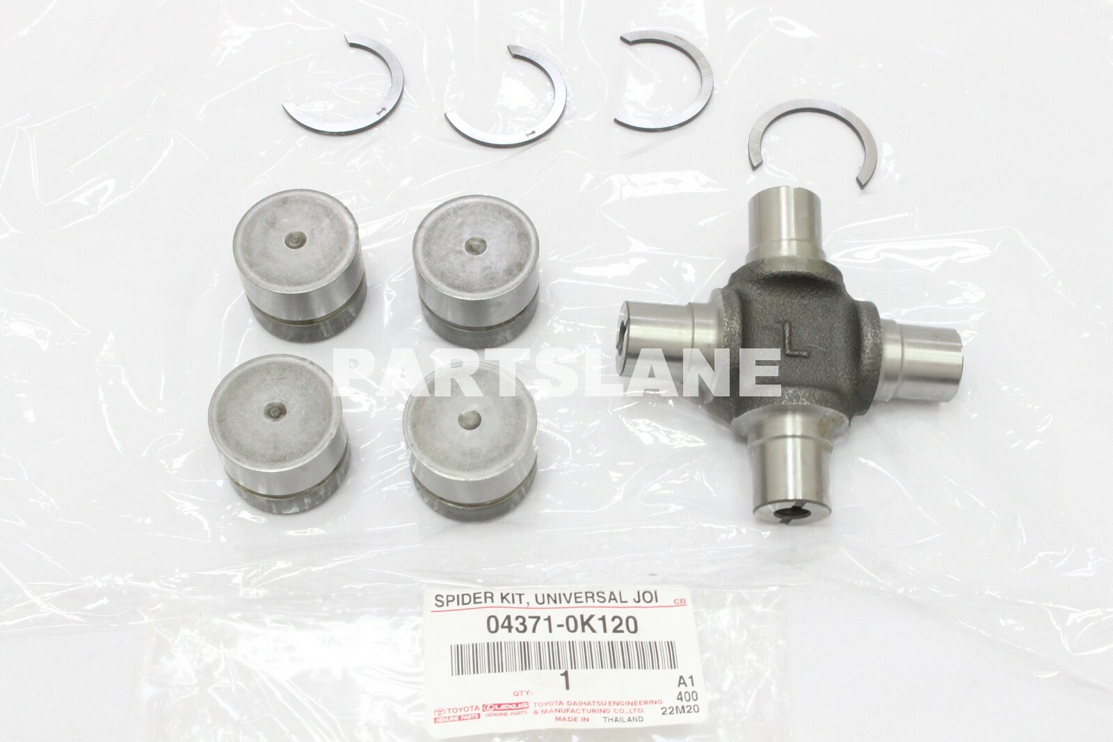 04371-0K120 Toyota Hilux Fortuner OEM Propeller Shaft Spider Kit ...