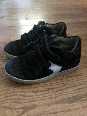 Little Eric Black Suede Boys Sneakers Size EU 26 | eBay