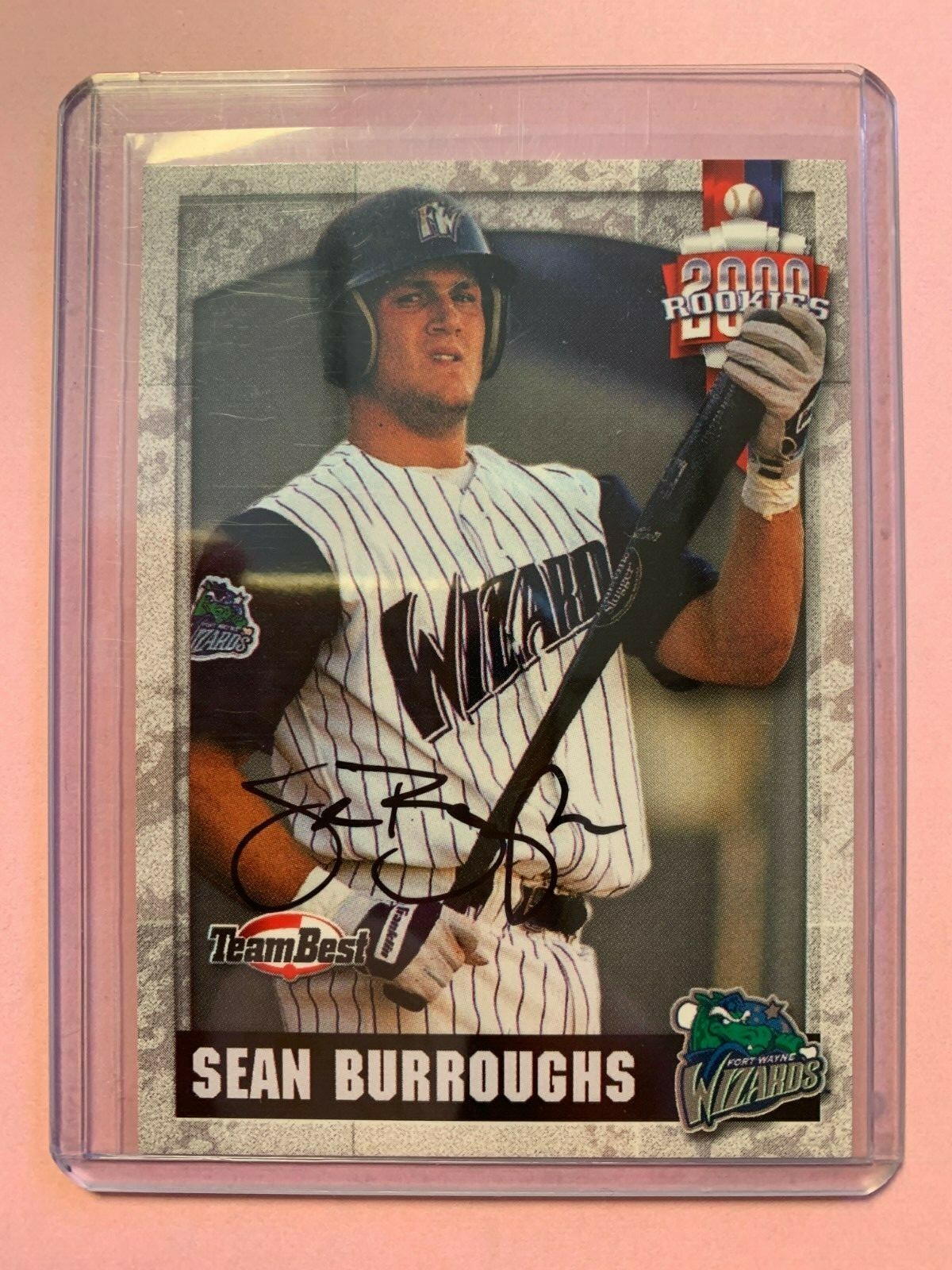 A2901 - 2000 Team Best Rookies Autographs #13 Sean Burroughs S1 | eBay